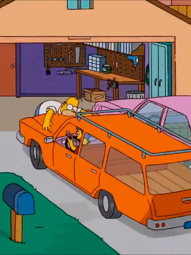 10 autos que aparecieron en Los Simpsons - Infobae Stories